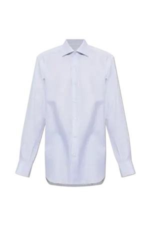 Brioni Cotton Shirt - Blue