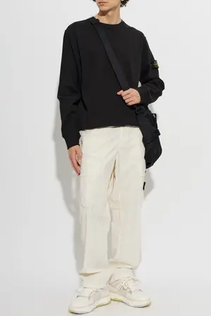 Stone Island Sweatshirt With Logo Patch