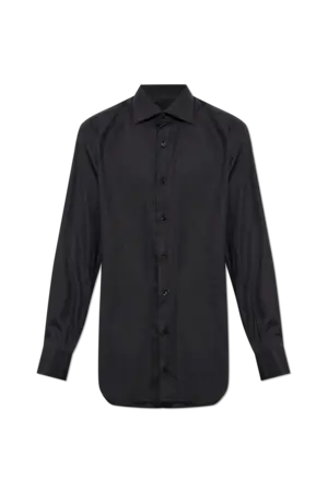 Brioni Cotton Shirt - Black