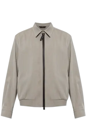 Brioni Wool Jacket - Beige