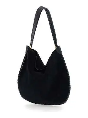 Isabel Marant Étoile Oskan Shoulder Bag With Removable Strap And Embossed Logo
