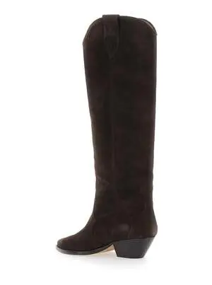 Isabel Marant Étoile Denvee Suede Boots - Multicolor
