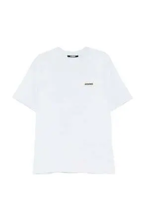Jacquemus T-shirt With Patch - Blue