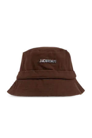 Jacquemus Hat With Logo - Brown