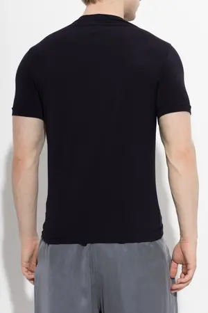 Giorgio Armani T-shirt With Embroidered Logo