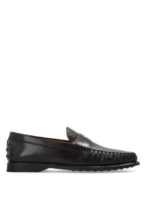TOD’S Leather ‘loafers’ Shoes - Brown