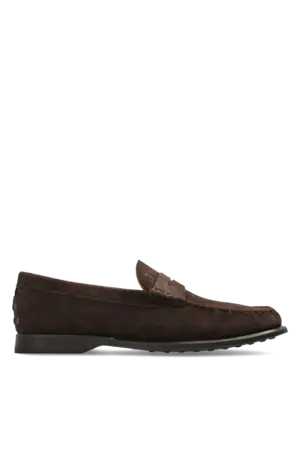 TOD’S Suede ‘loafers’ Shoes - Brown