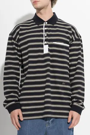 Bottega Veneta Striped Polo