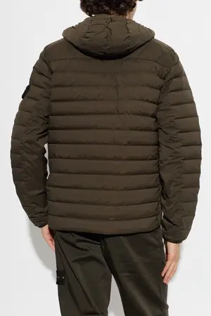 Stone Island Puffer Jacket With Hood