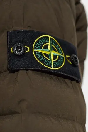 Stone Island Puffer Jacket With Hood