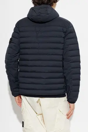 Stone Island Puffer Jacket With Hood