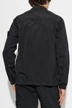 Stone Island Jacket With Logo Patch