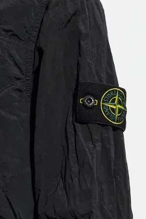 Stone Island Jacket With Logo Patch