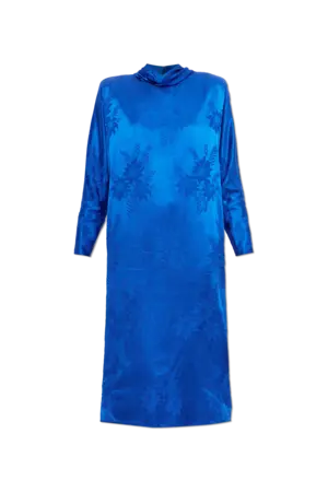 Valentino Garavani Jacquard Dress - Blue