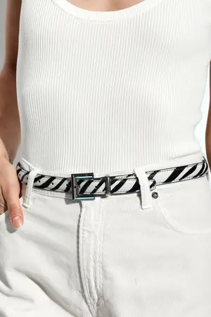 ANINE BING Nicola" Leather Belt