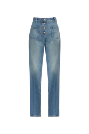Valentino Garavani High-waisted Jeans - Blue