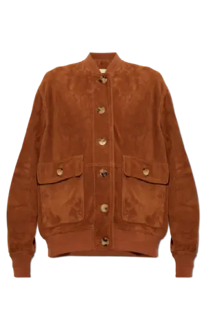 Valentino Garavani Suede Jacket - Brown