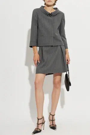 Valentino Garavani Pinstripe Pattern Blazer