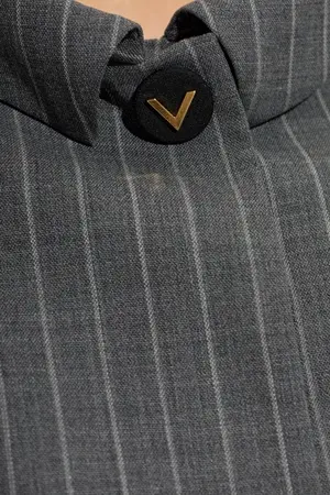 Valentino Garavani Pinstripe Pattern Blazer