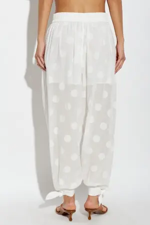 Zimmermann Cotton Polka Dot Pants