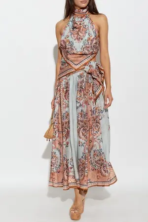 Zimmermann Silk Top With An Open Back