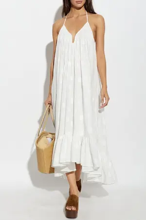 Zimmermann Cotton Spaghetti Strap Dress