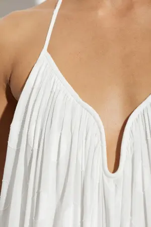 Zimmermann Cotton Spaghetti Strap Dress