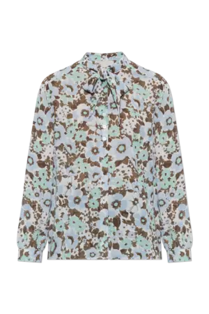 Tory Burch Shirt With Floral Motif - Multicolour
