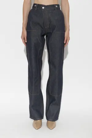 Victoria Beckham Jeans With Multiple Pockets