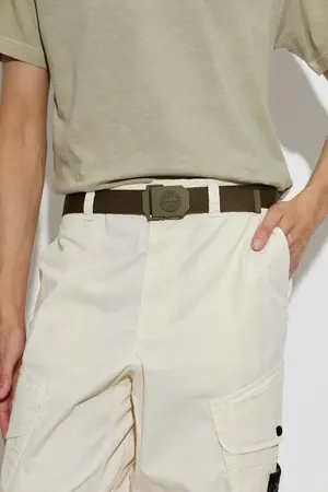 Stone Island Belt With Logo