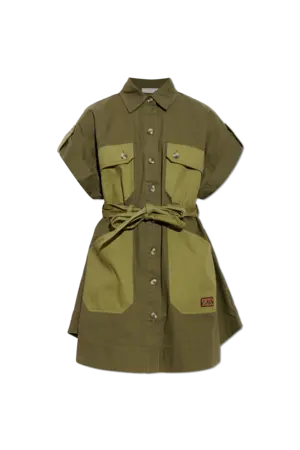 Zimmermann Cotton Jacket With Belt