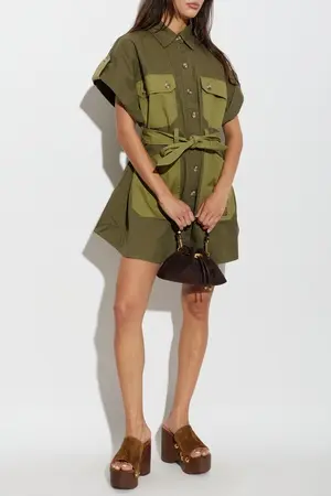 Zimmermann Cotton Jacket With Belt