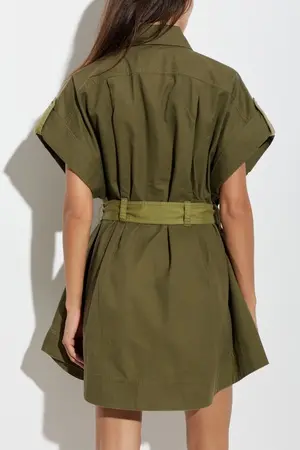 Zimmermann Cotton Jacket With Belt
