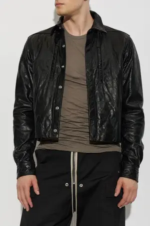 Rick Owens Leather Jacket