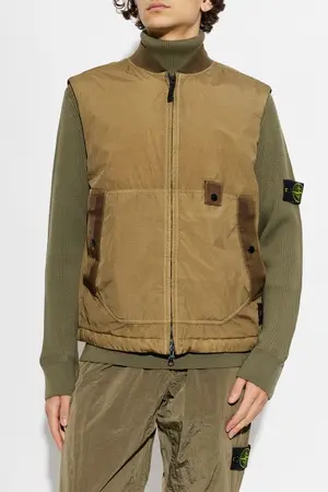 Stone Island Insulated Vest With Pockets