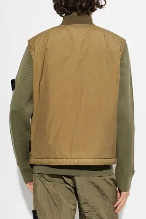 Stone Island Insulated Vest With Pockets
