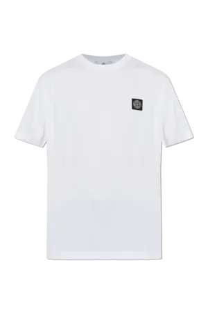 Stone Island T-shirt With Logo - White