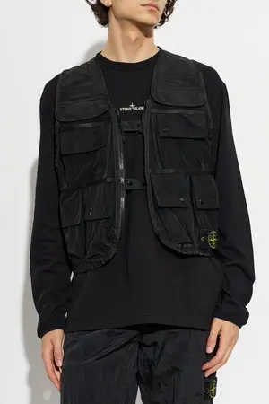 Stone Island Vest With Pockets