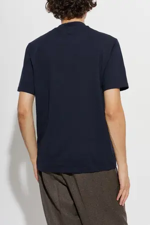 Brioni Cotton T-shirt With Logo
