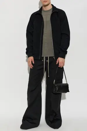 Rick Owens Stand Collar Zip-up Sweatshirt