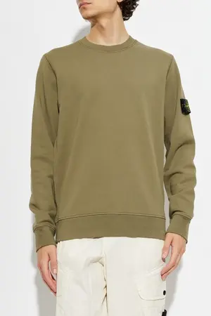 Stone Island Sweatshirt With Logo Patch