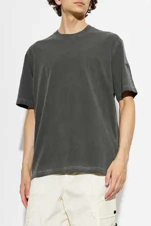 Stone Island T-shirt With Embroidered Logo