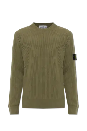 Stone Island Wool Sweater - Green