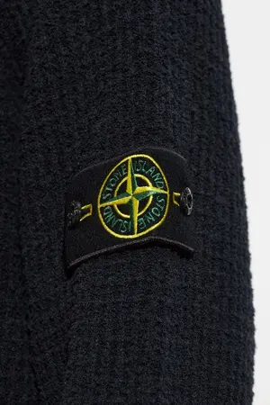 Stone Island Sweater With Logo Patch