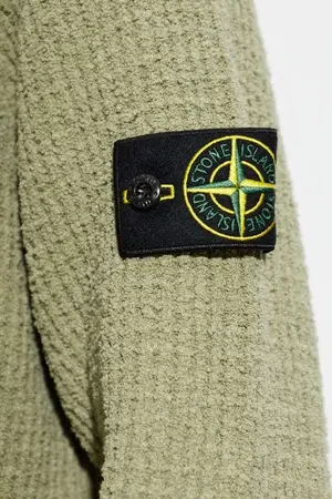 Stone Island Sweater With Logo Patch