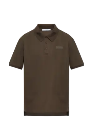 Givenchy Polo With Logo - Brown