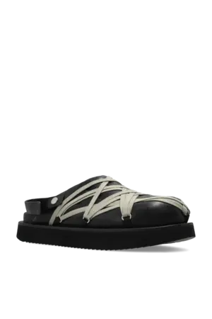 Rick Owens Platform Slides ‘padded Megalace