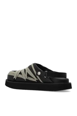 Rick Owens Platform Slides ‘padded Megalace