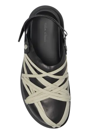 Rick Owens Platform Slides ‘padded Megalace
