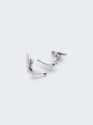 Bottega Veneta Sardine Cufflinks